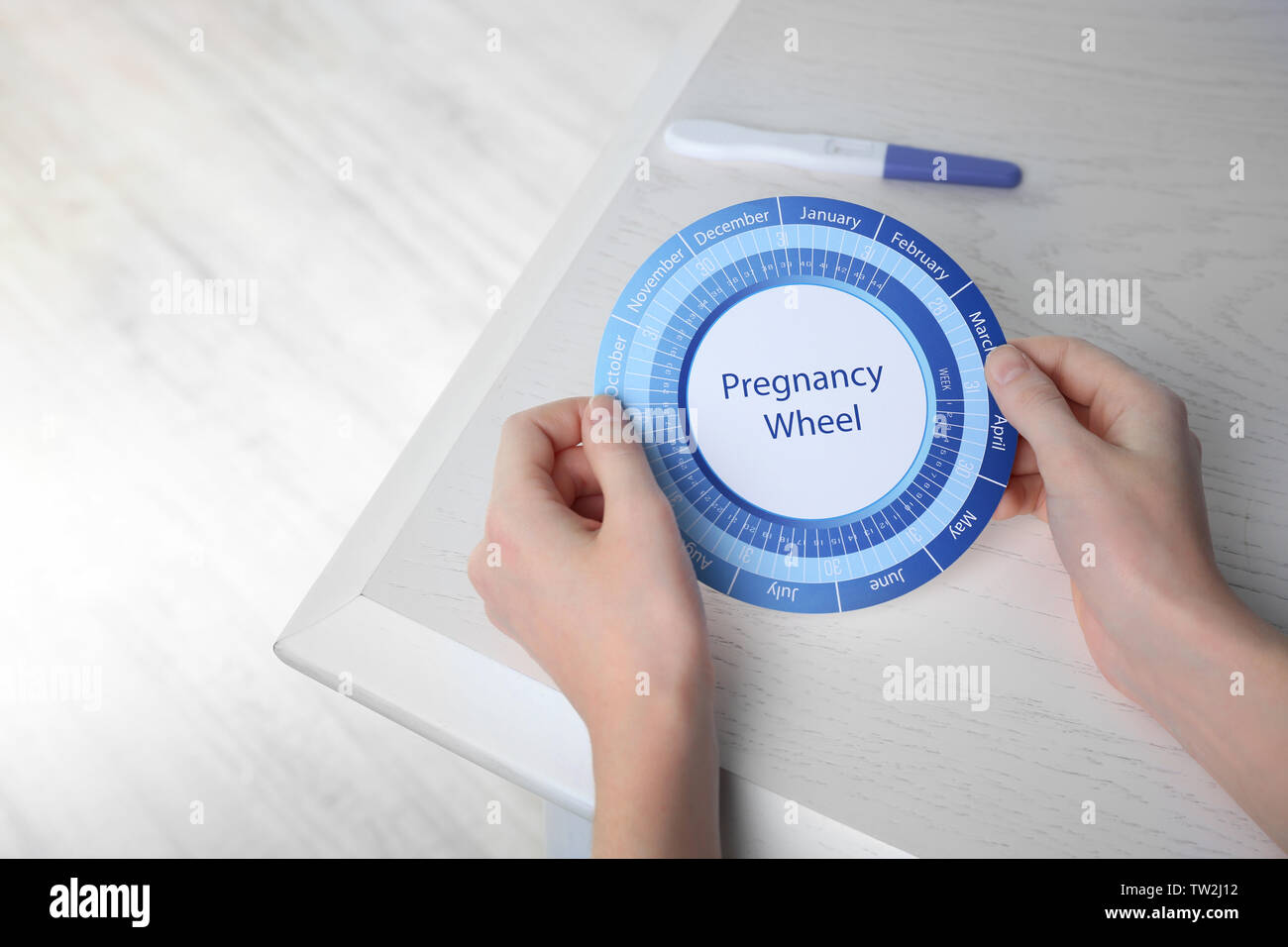 Pregnancy wheel hi-res stock photography and images - Alamy
