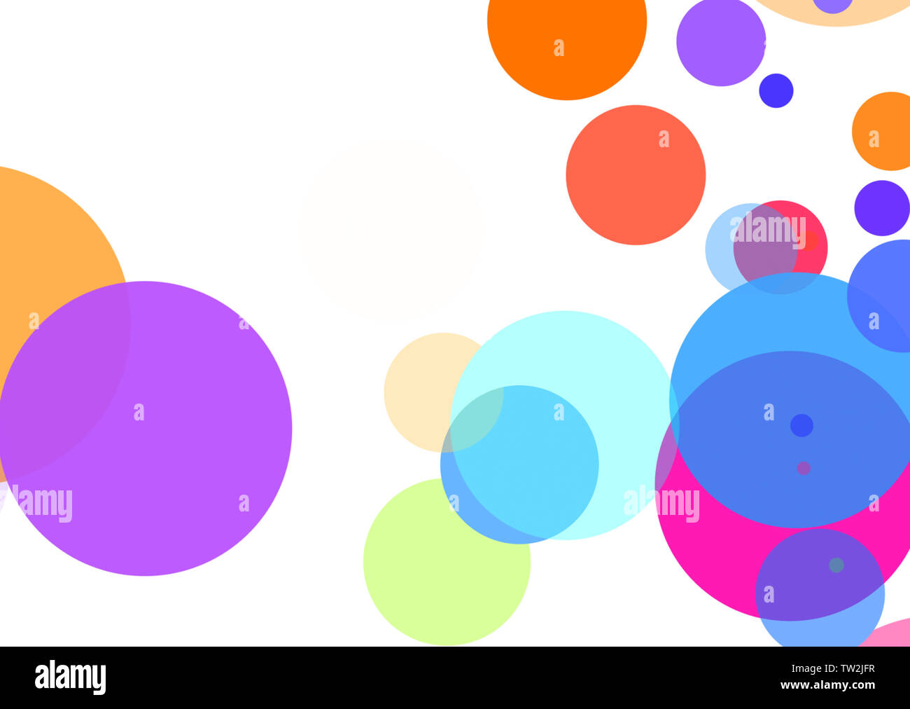 Color polka dot background material Stock Photo - Alamy