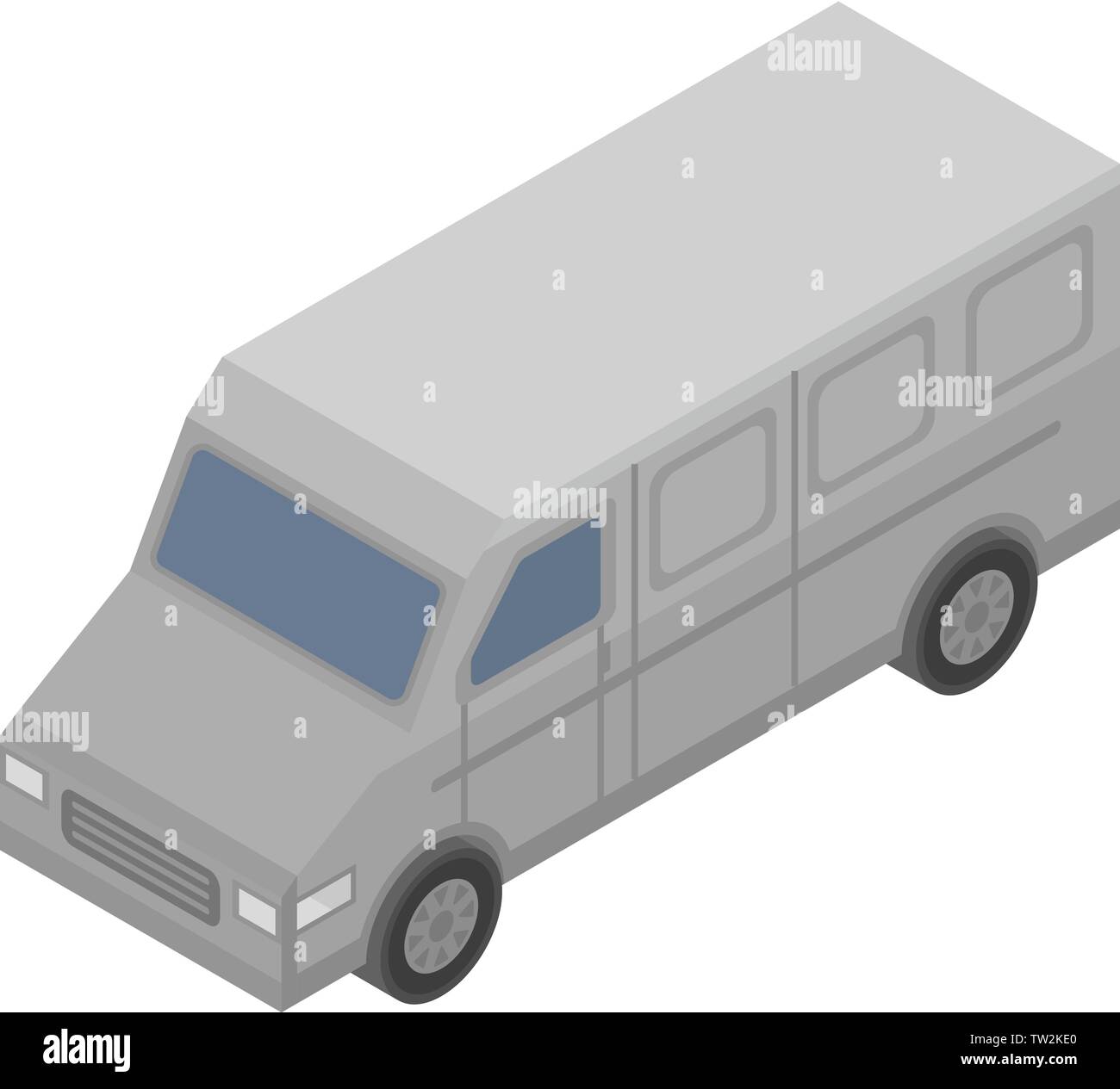 Van vehicle icon, isometric style Stock Vector Image & Art - Alamy