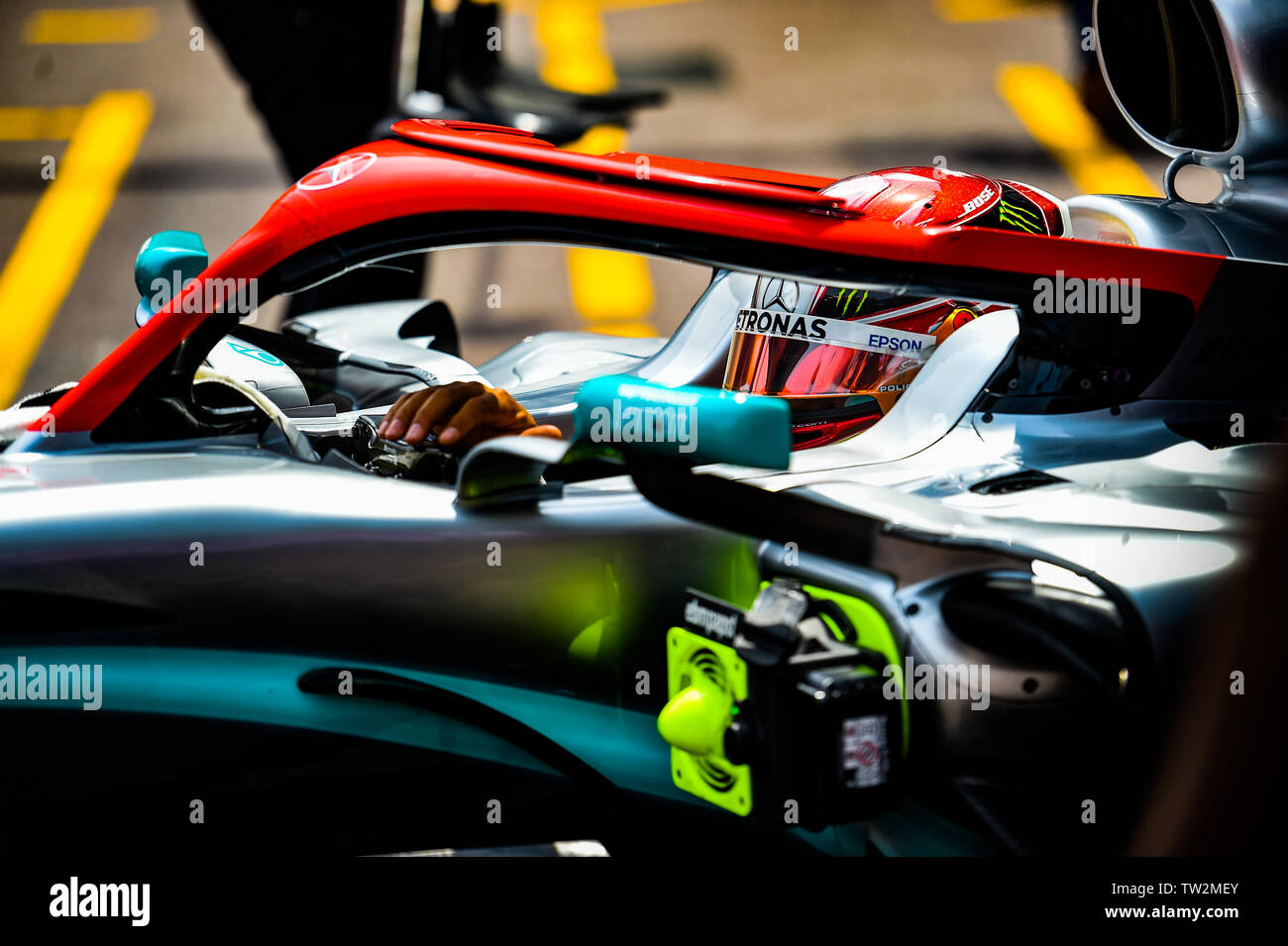 Monte Carlo/Monaco - 25/05/2019 - #44 Lewis HAMILTON (GBR) in his ...