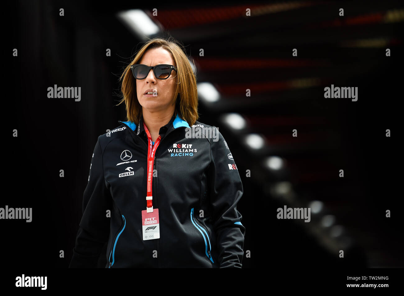 Claire williams and f1 and 2019 hi-res stock photography and images - Alamy