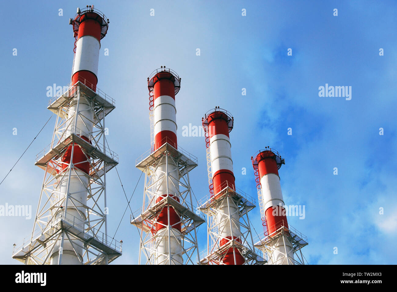 Red hot pipes hi-res stock photography and images - Alamy