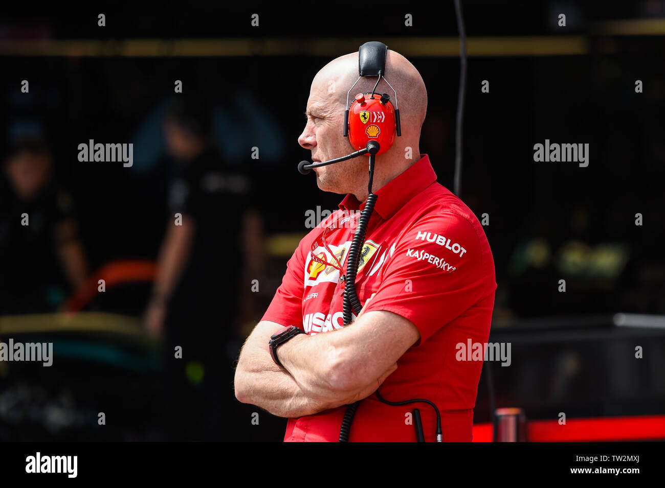 Monte Carlo/Monaco - 25/05/2019 - Jock Clear (performance engineer and driver coach for Charles ...