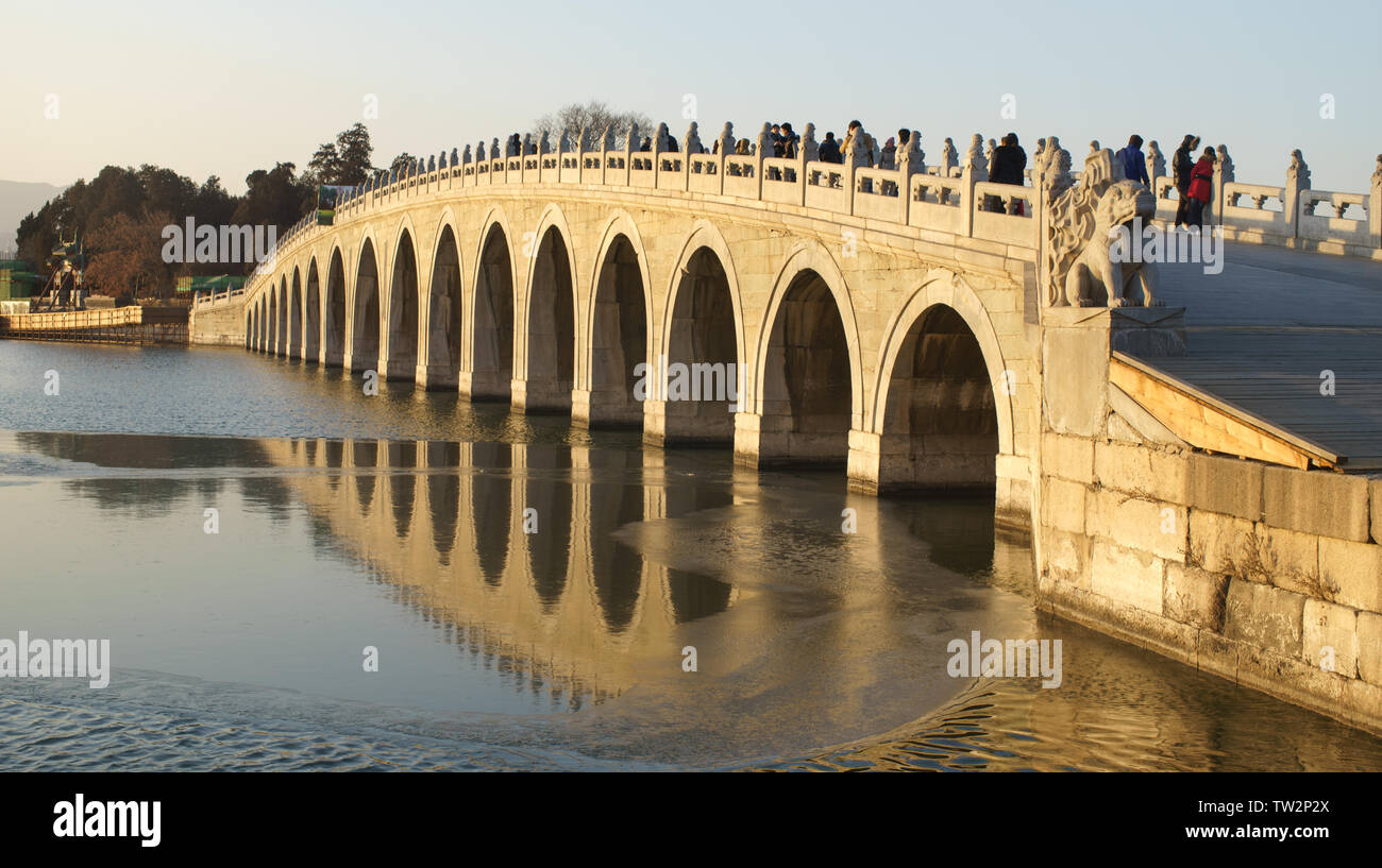 Summer Palace scenery Stock Photo - Alamy