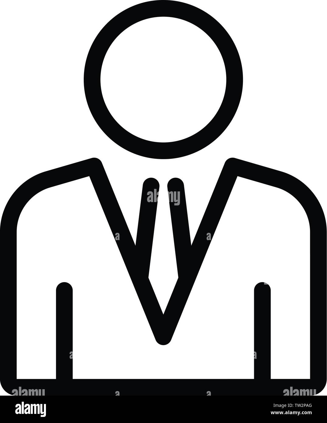 Businessman lawyer thinking in Black and White Stock Photos & Images ...