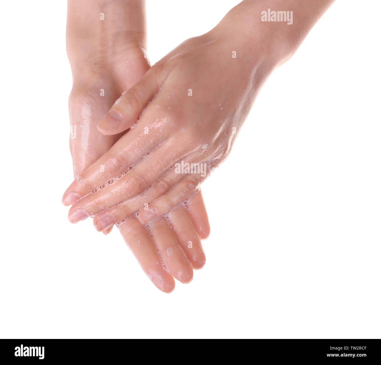 Hands on instruction Cut Out Stock Images & Pictures - Alamy