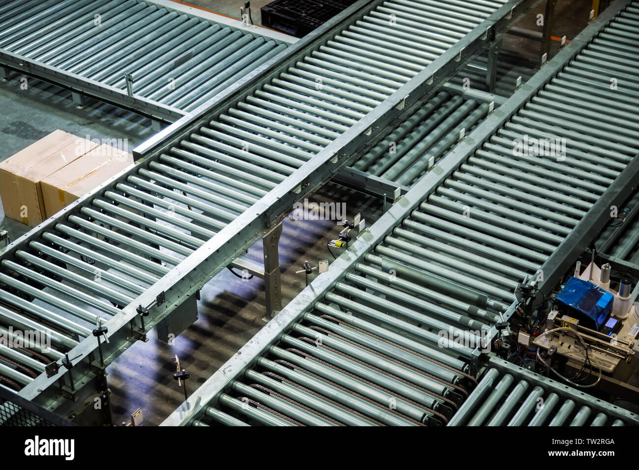 industry roller transport good product for import export industry Stock ...