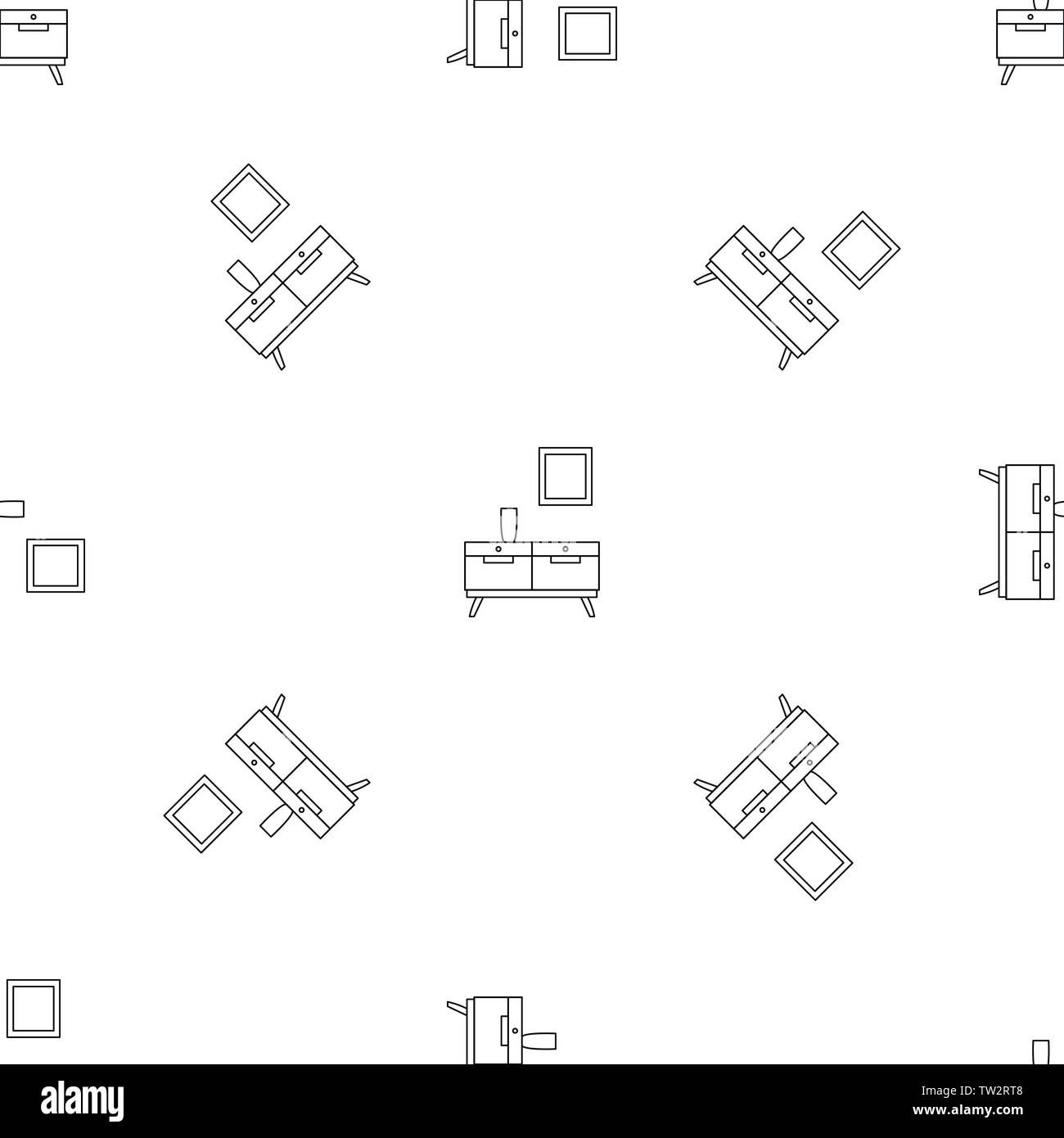 Room drawer pattern seamless vector repeat geometric for any web design Stock Vector Image & Art ...