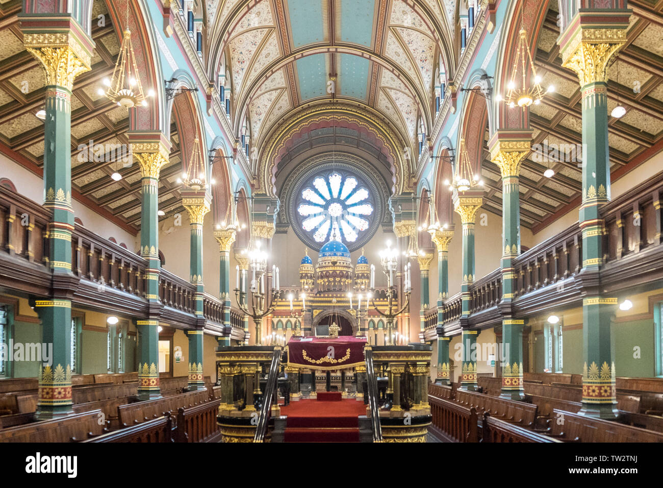 Princess Road, Synagogue,interior,Jewish,historical,building,Toxteth ...