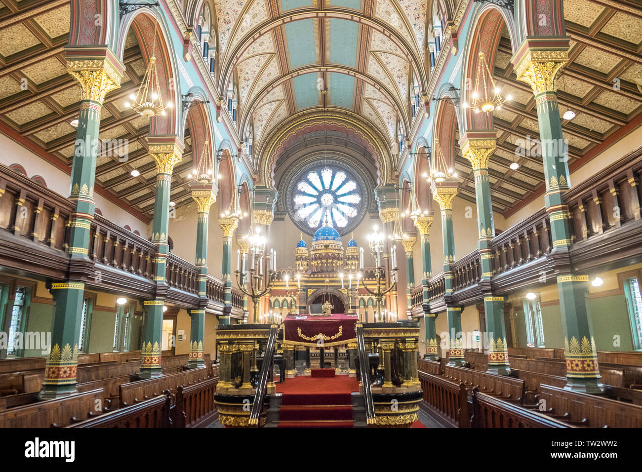 Princess Road, Synagogue,interior,Jewish,historical,building,Toxteth ...