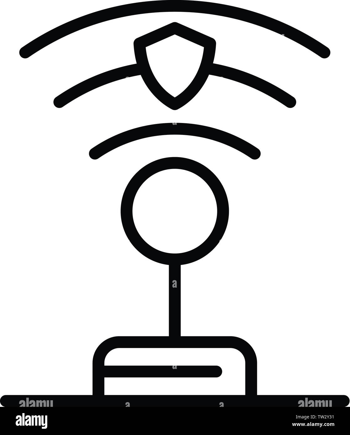 Protected area sign Stock Vector Images - Alamy