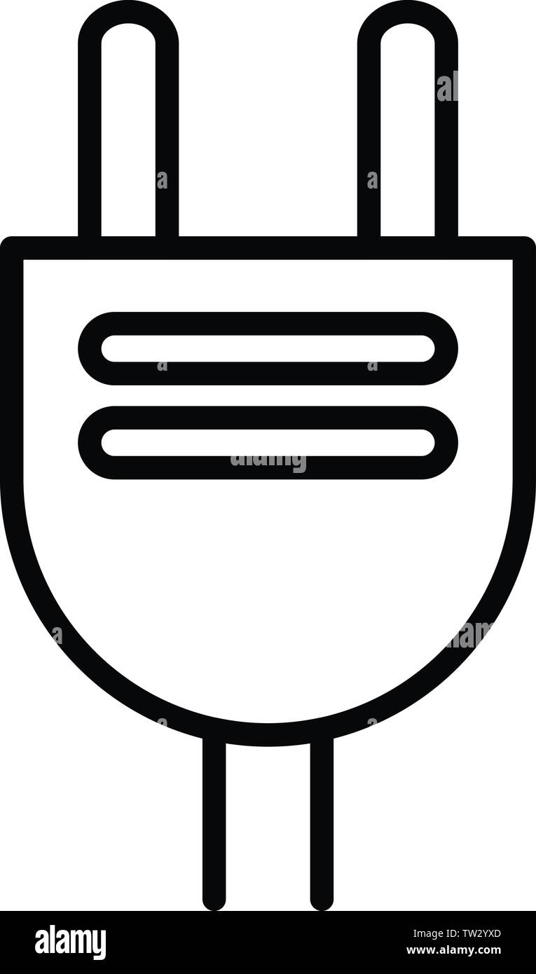 Electrical plug clear Stock Vector Images - Alamy