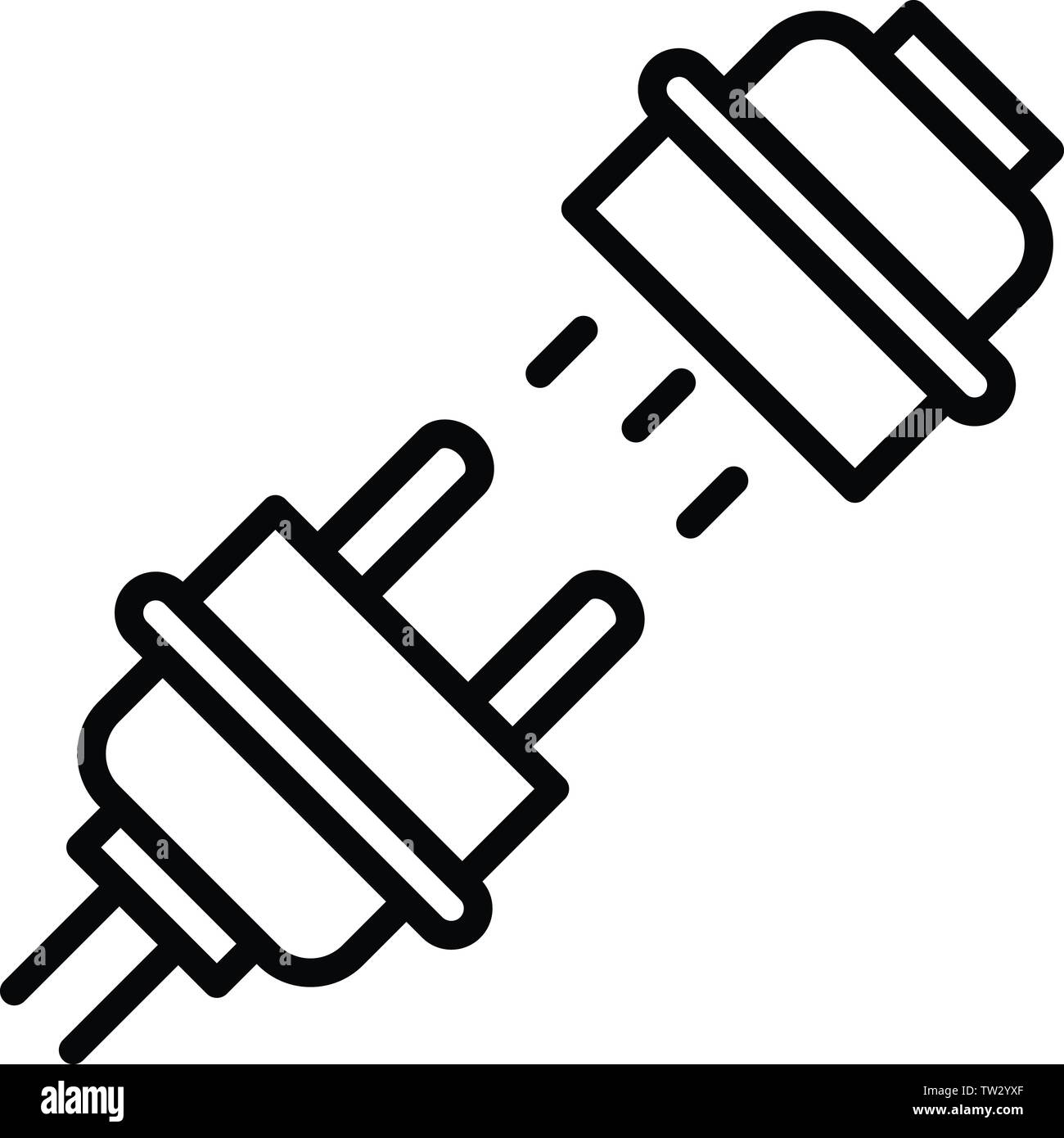 Female socket Stock Vector Images - Alamy