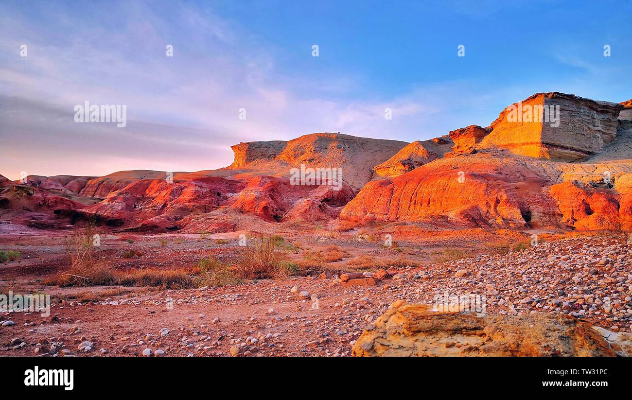 Landscape of the Karamay Stock Photo - Alamy