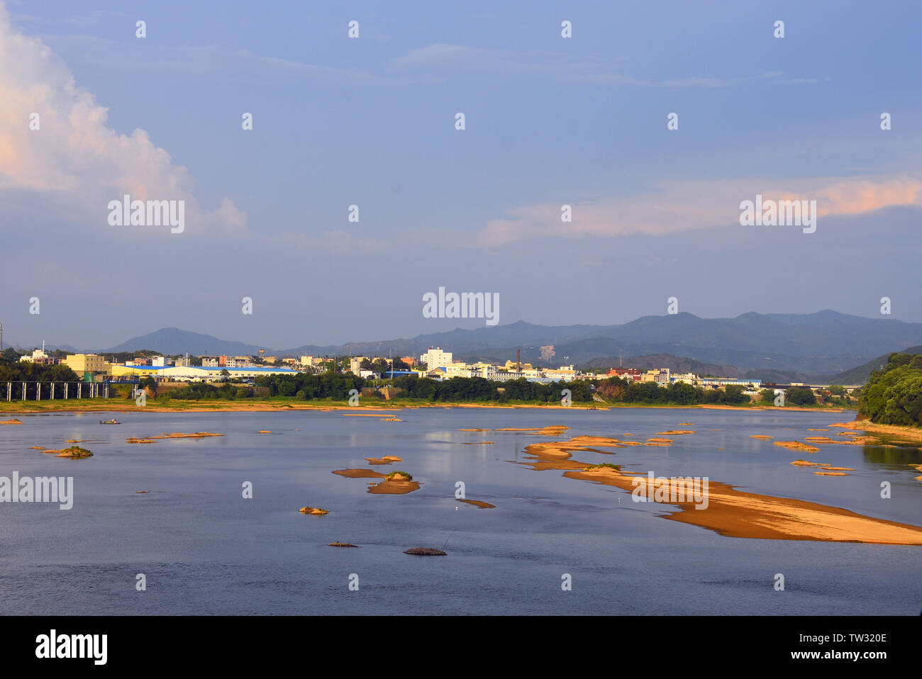 the original landscape of my hometown Stock Photo - Alamy