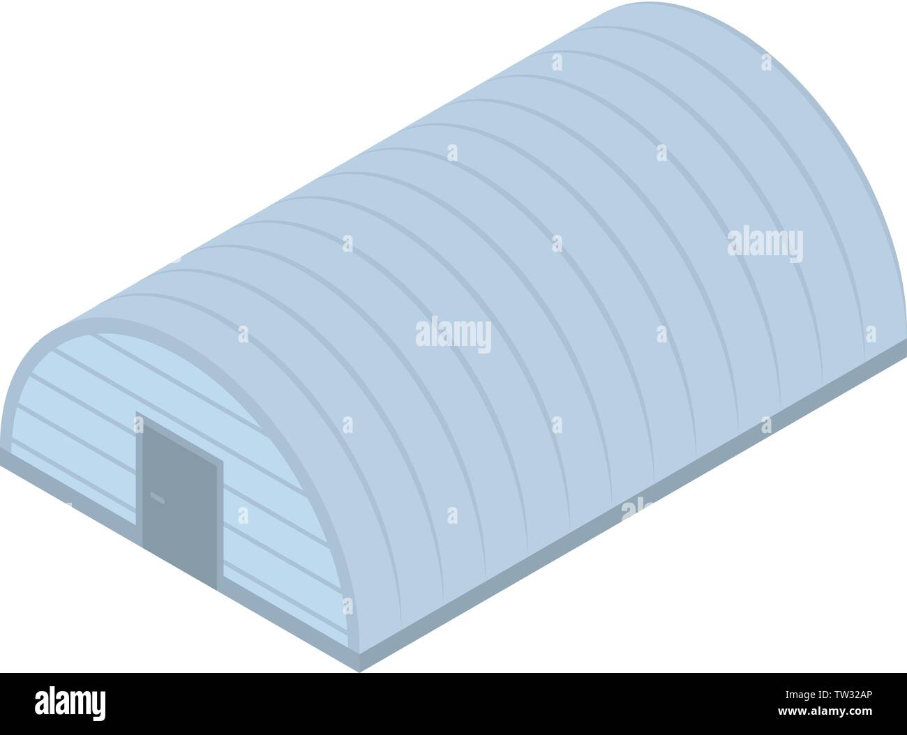 Aircraft hangar exterior Stock Vector Images - Alamy