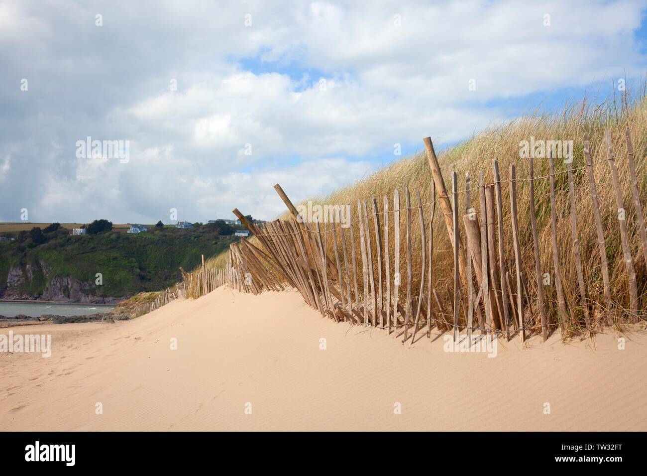 Sand Dunes, Devon, England Stock Photo - Alamy