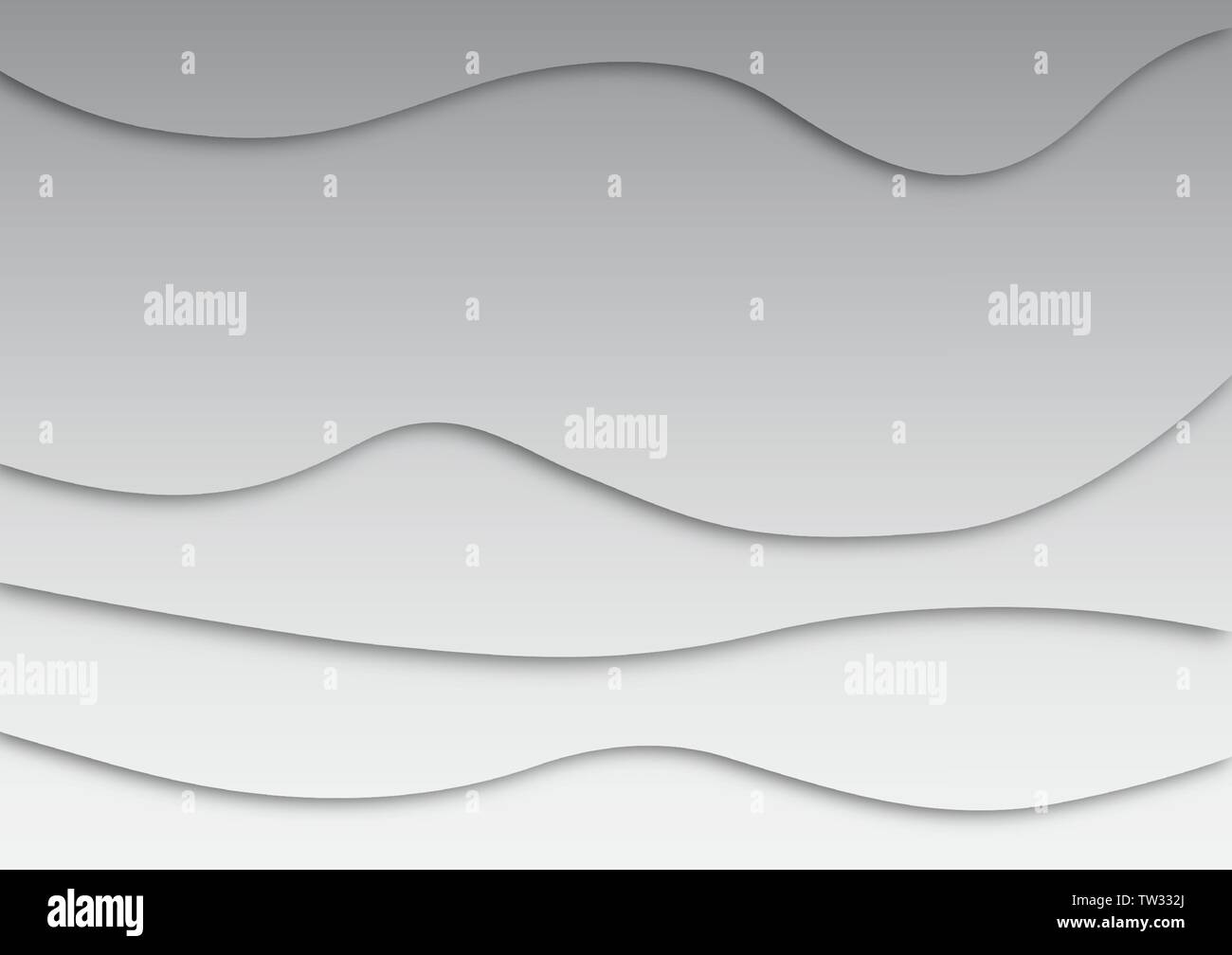 Abstract gray and white background with wave pattern Stock Vector Image ...