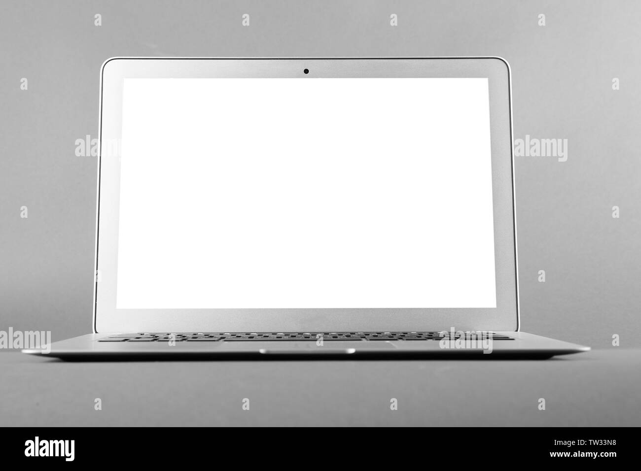 White background color lcd Black and White Stock Photos & Images - Alamy