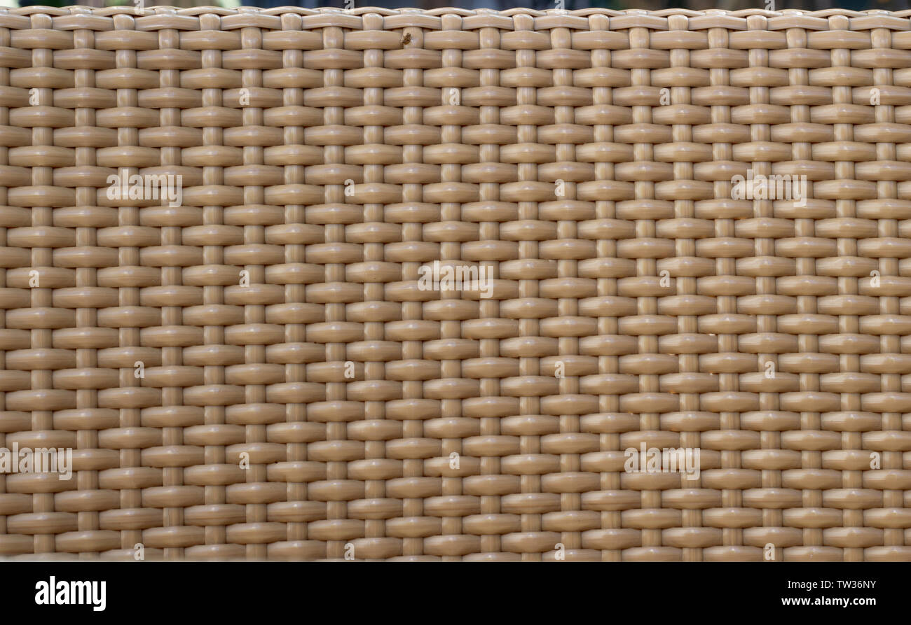 plastic rattan texture background Stock Photo - Alamy