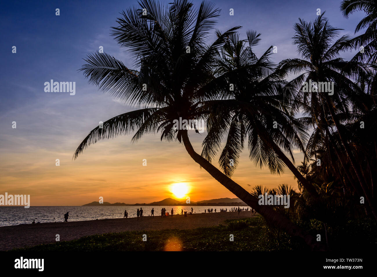 Seashore in sanya china hi-res stock photography and images - Alamy