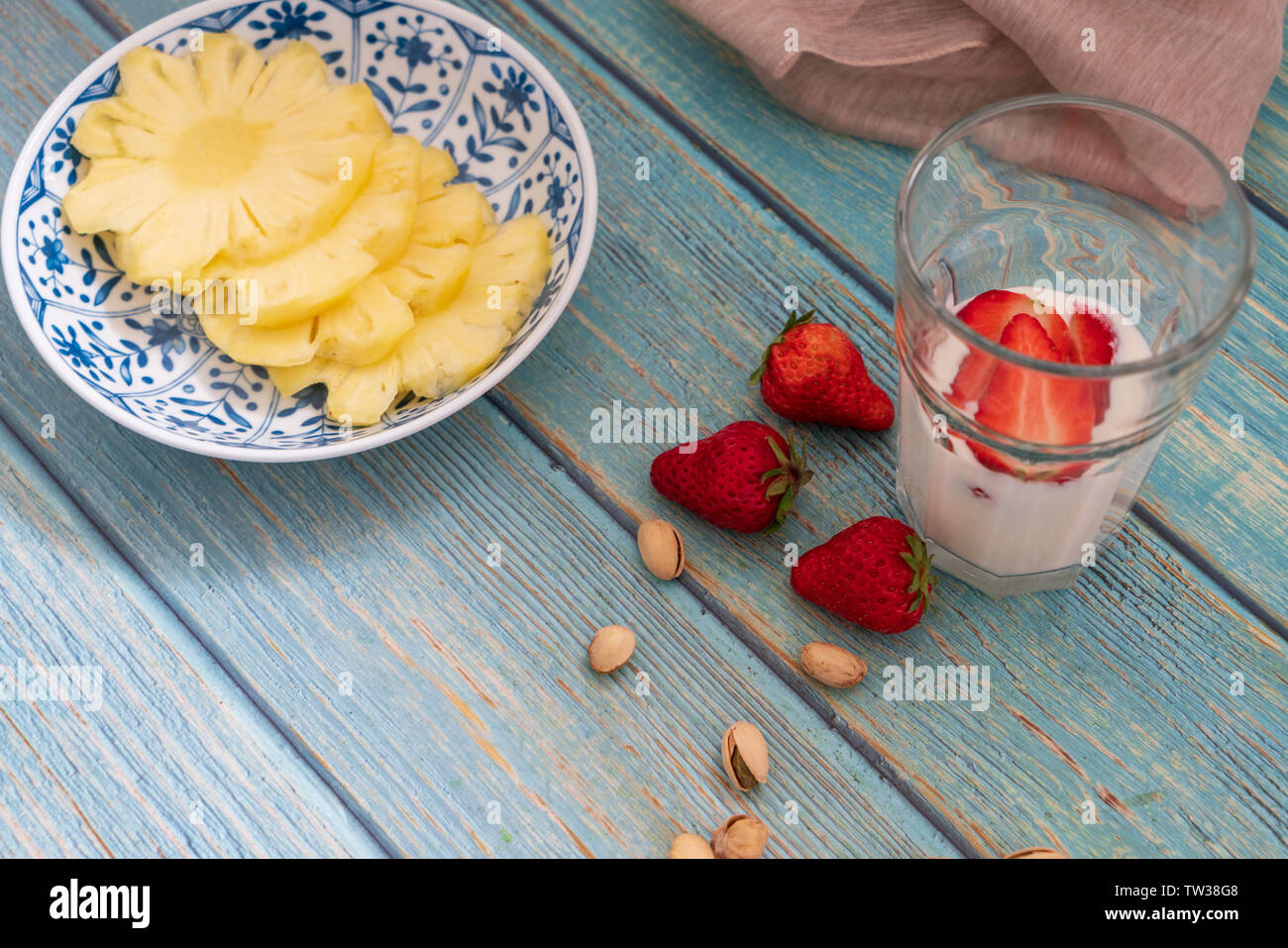 Afternoon tea fruit dried fruit Stock Photo - Alamy