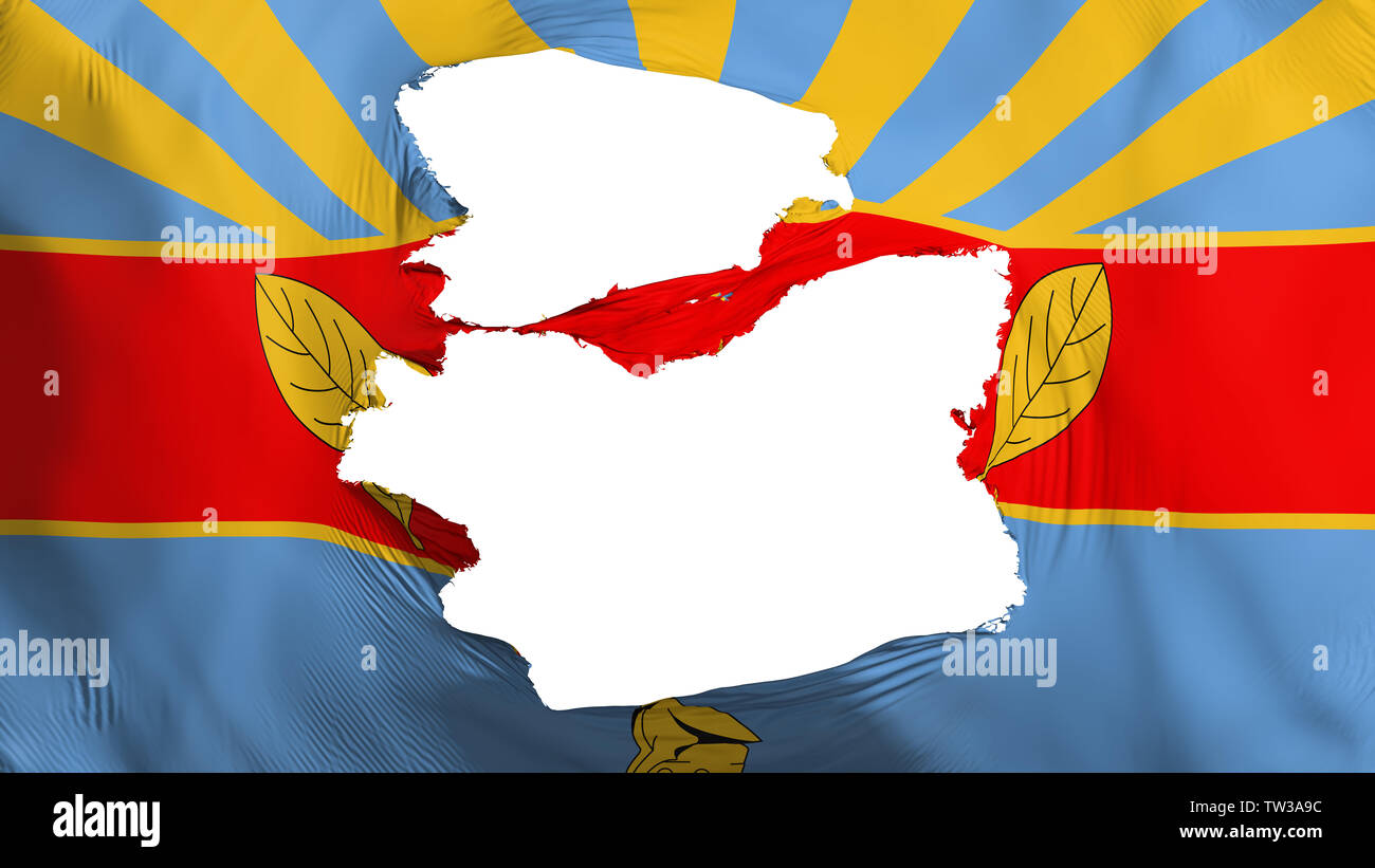 Tattered Harare capital flag Stock Photo - Alamy