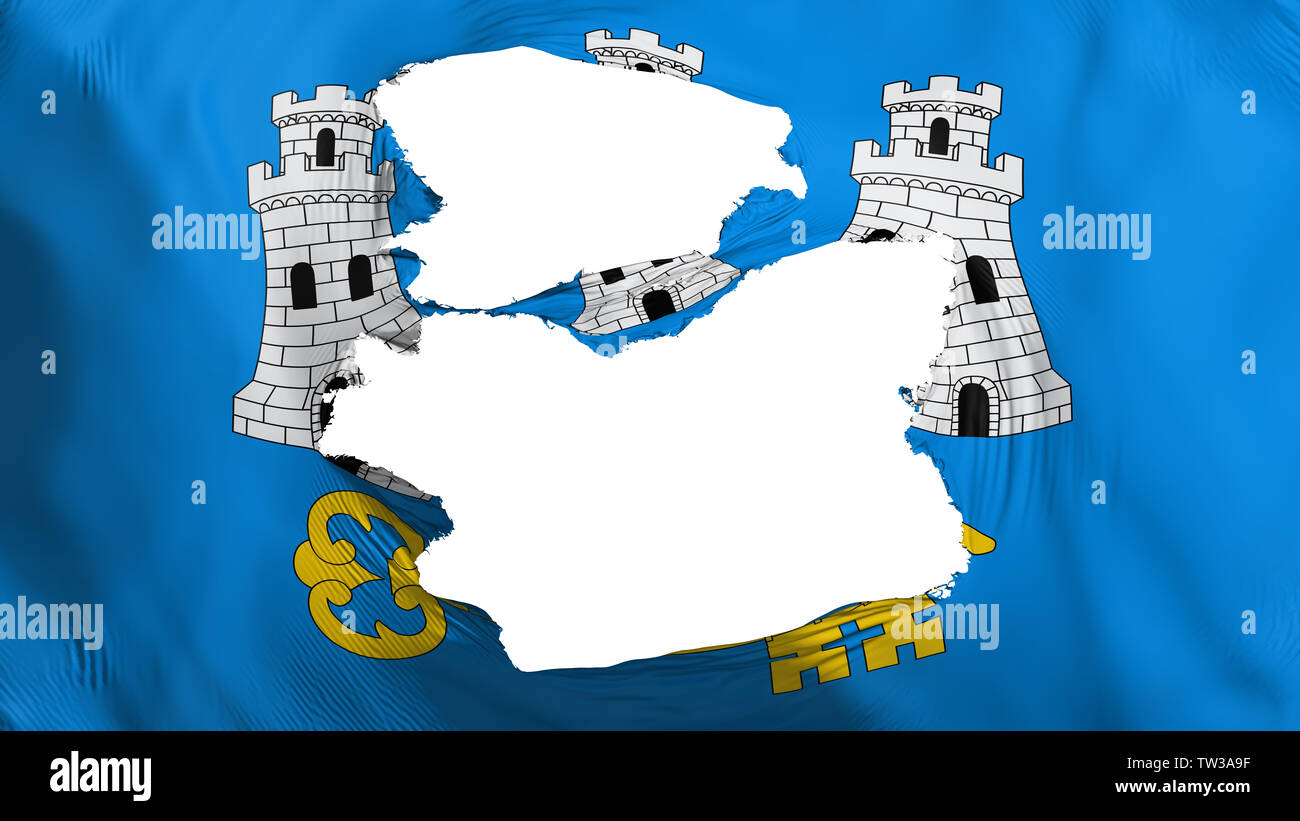 Tattered Havana flag Stock Photo - Alamy