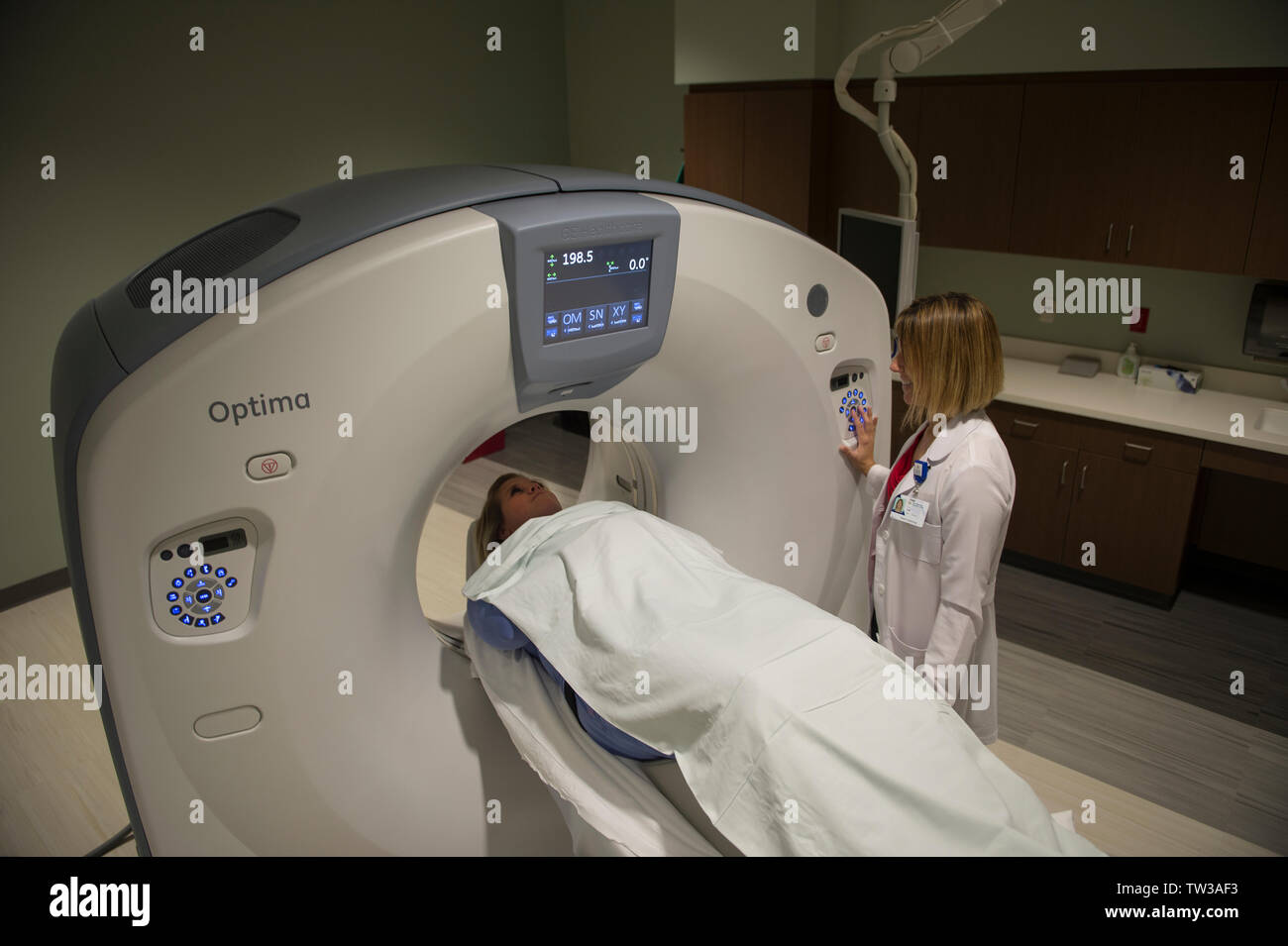 UNITED STATES - December 14, 2015: Lisa Sumner Director of radiology ...