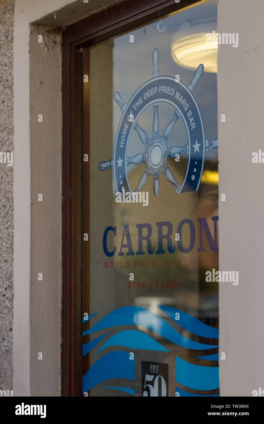 The Carron Fish Bar in Stonehaven, Scotland Stock Photo - Alamy