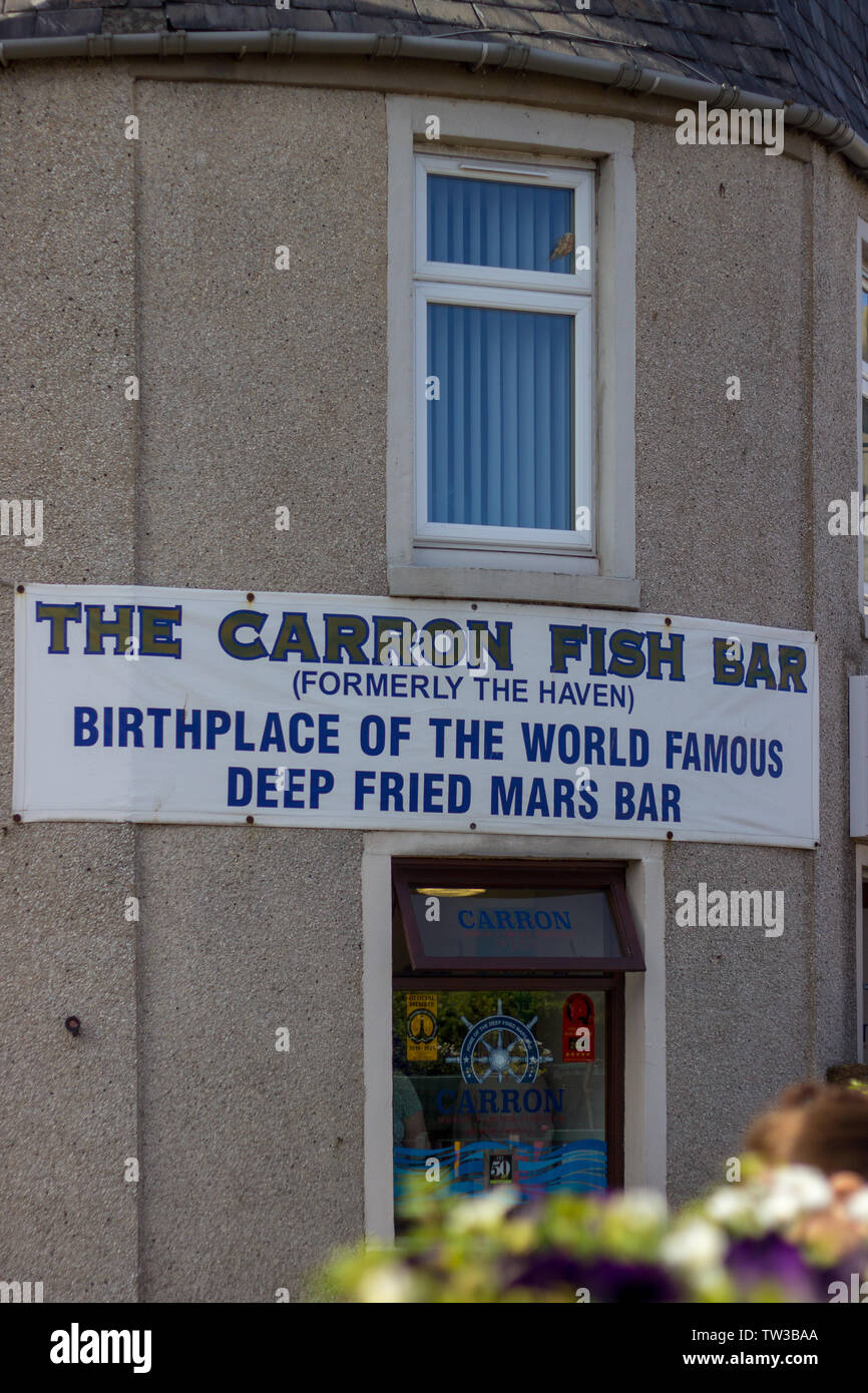 The Carron Fish Bar in Stonehaven, Scotland Stock Photo - Alamy