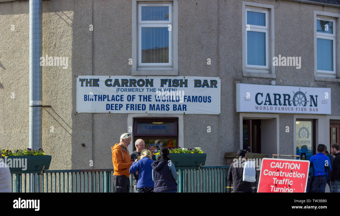 Carron fish bar stonehaven hi-res stock photography and images - Alamy