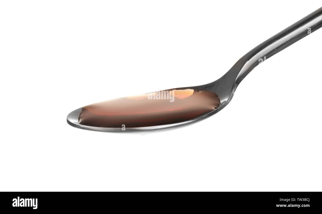 Cough syrup spoon Cut Out Stock Images & Pictures - Alamy