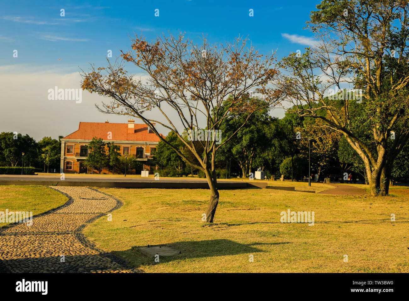 Autumn color of Orange Island, Changsha Stock Photo - Alamy