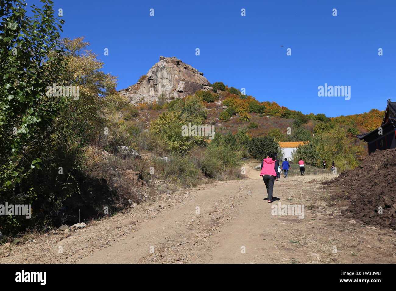 20181012 Photo at the Buddha Temple in Qiqihar Stock Photo - Alamy