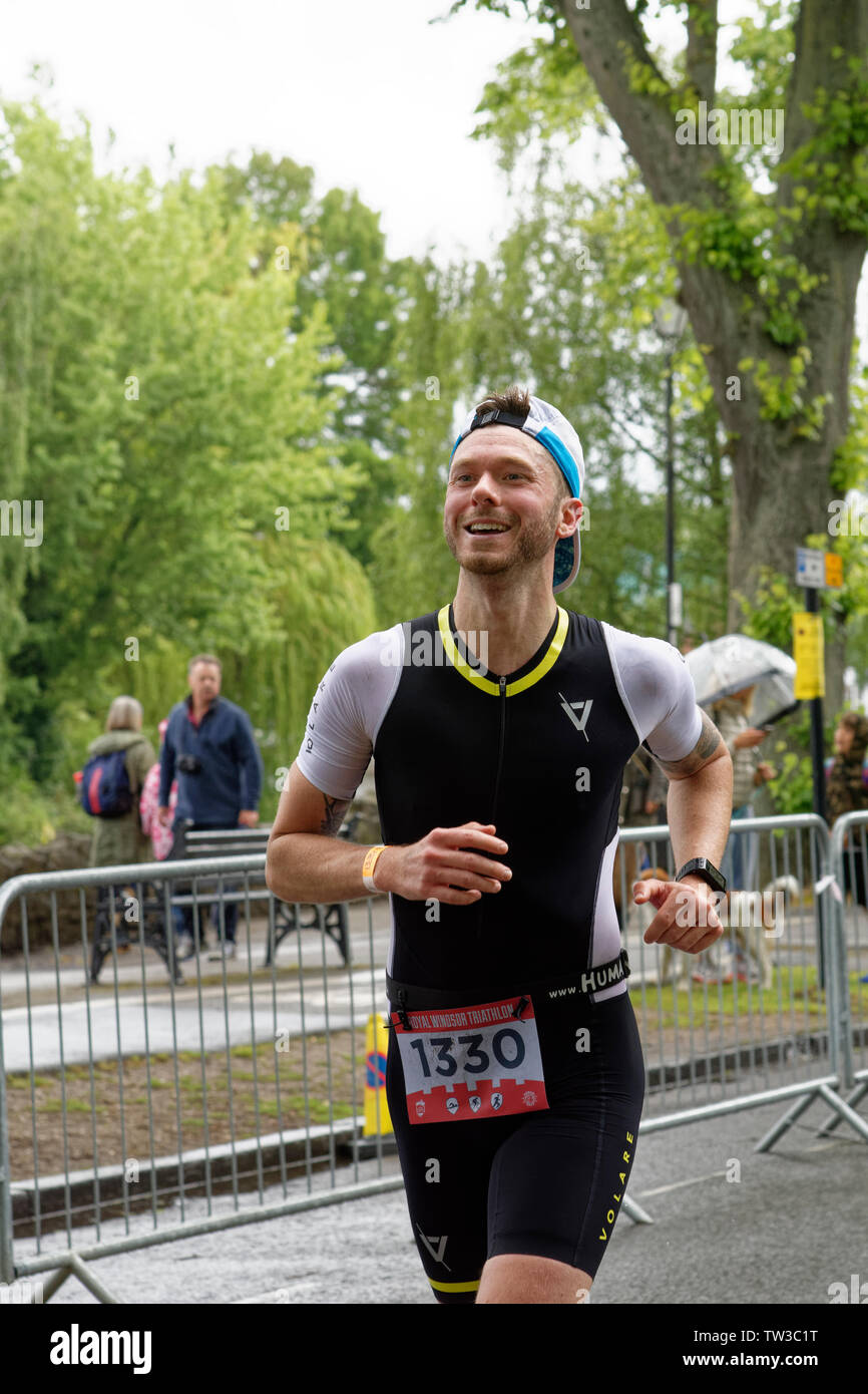 Competitor 1330 is enjoying the running segment of the Royal Windsor ...