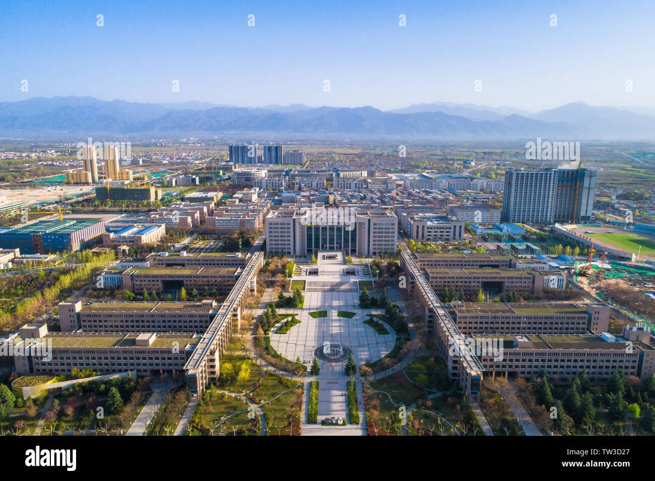 Northwestern university aerial hi-res stock photography and images - Alamy