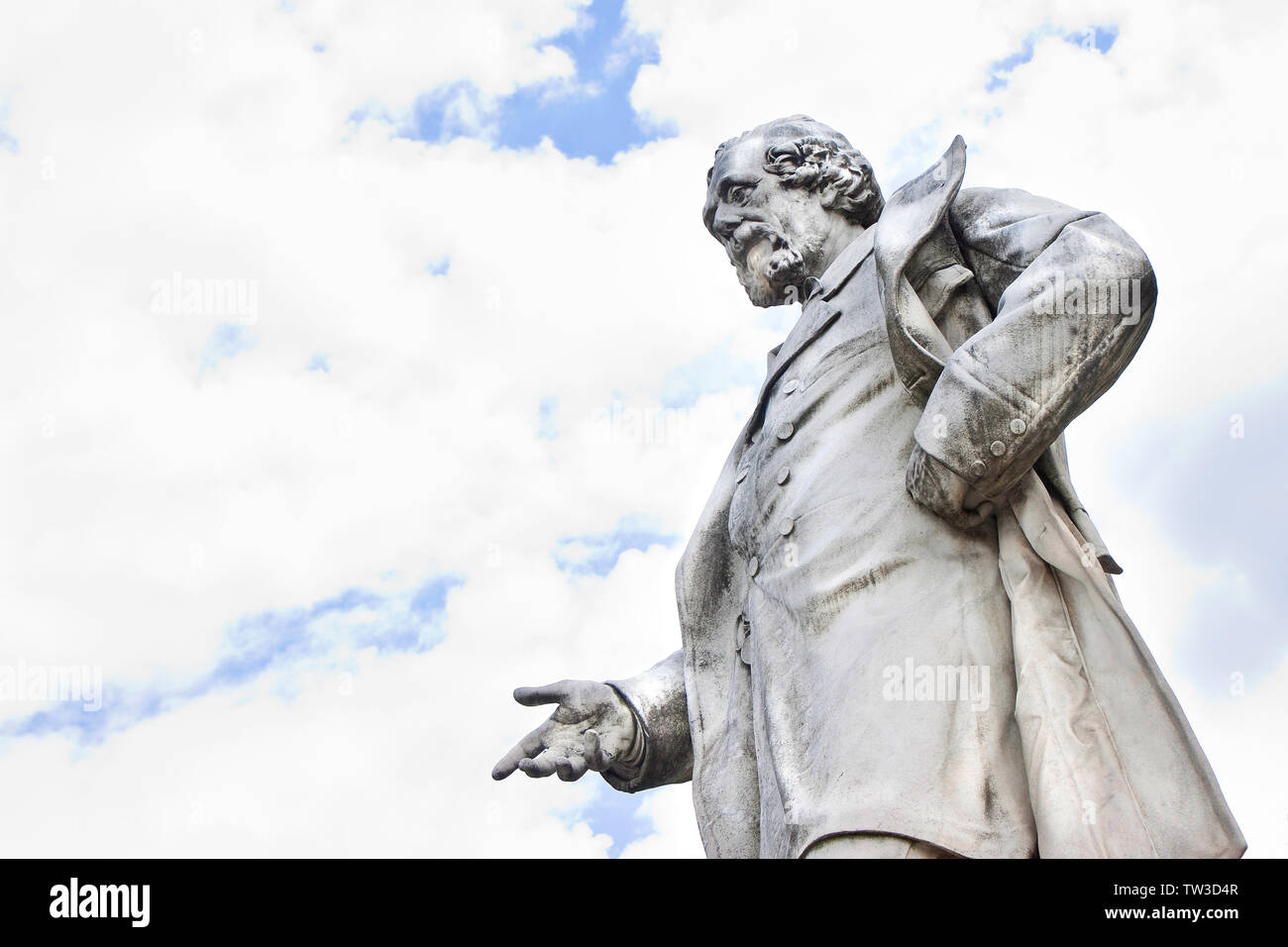Human figure that looking down - concept image Stock Photo - Alamy