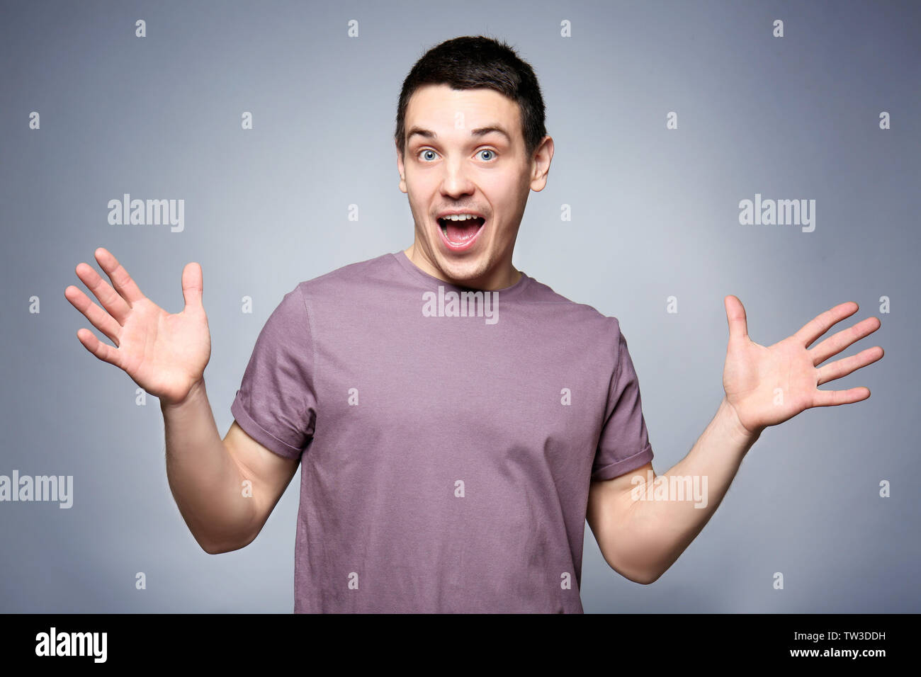 Surprised gentleman hi-res stock photography and images - Alamy