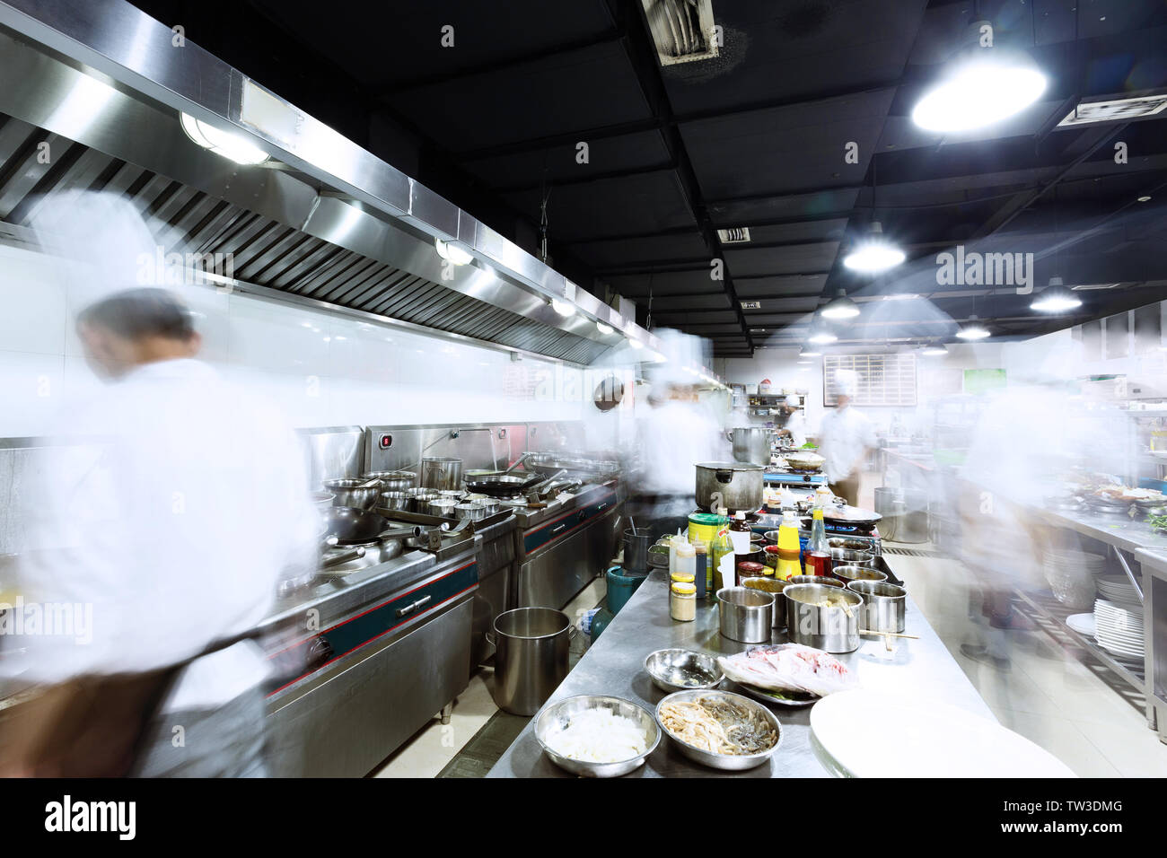Modern and busy chefs Stock Photo - Alamy