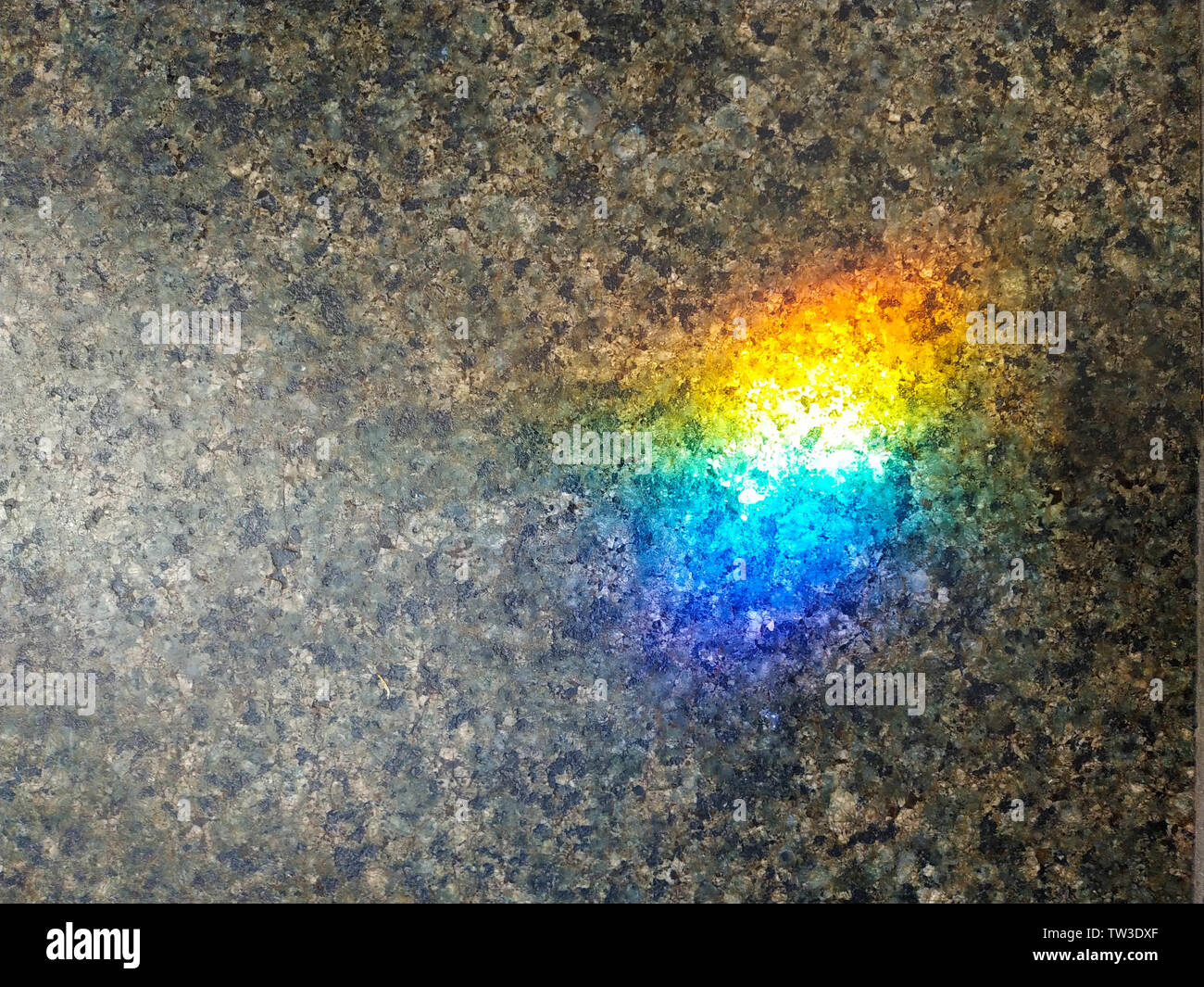 The background of the wall on which the rainbow spot. Rainbow gradient ...