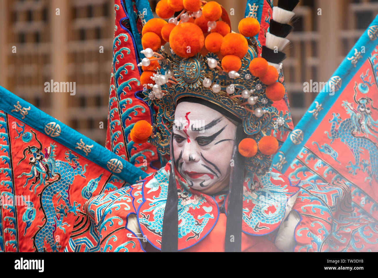 Peking Opera Face Stock Photo - Alamy