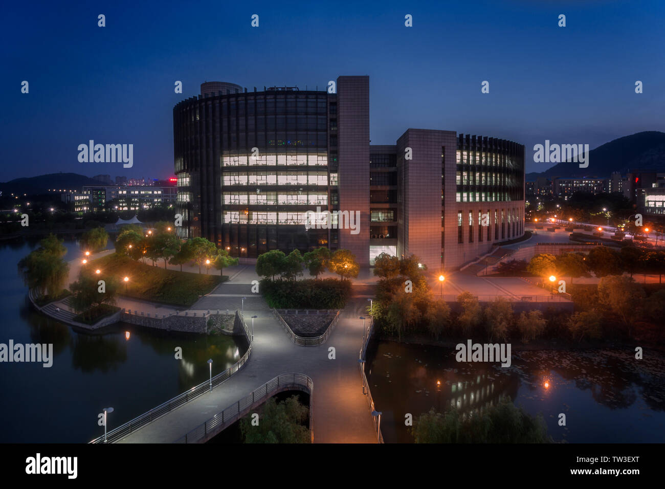 Library of China University of Mining Stock Photo - Alamy
