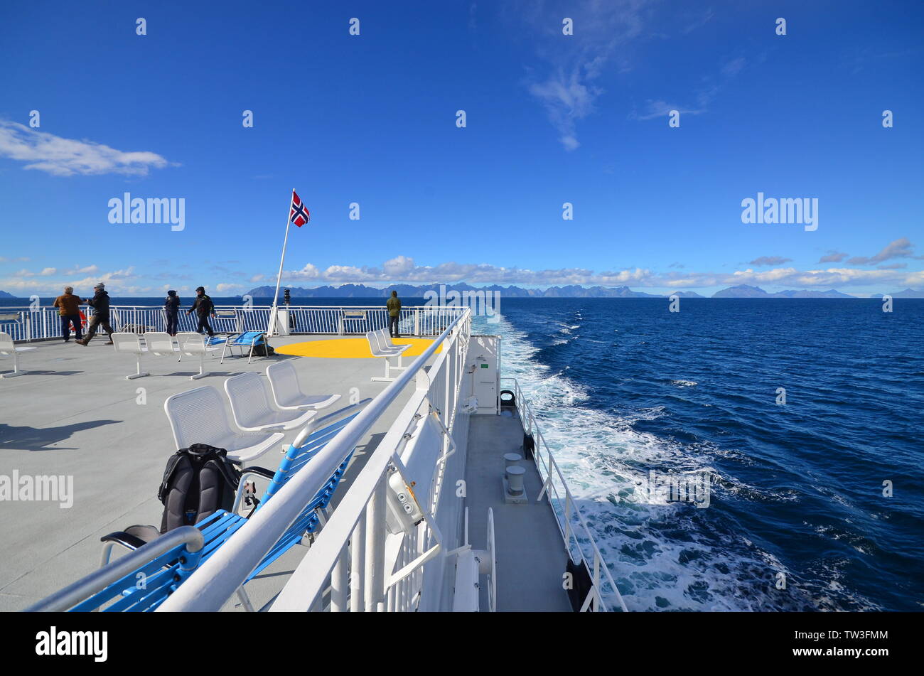 Sailing out to sea Stock Photo - Alamy