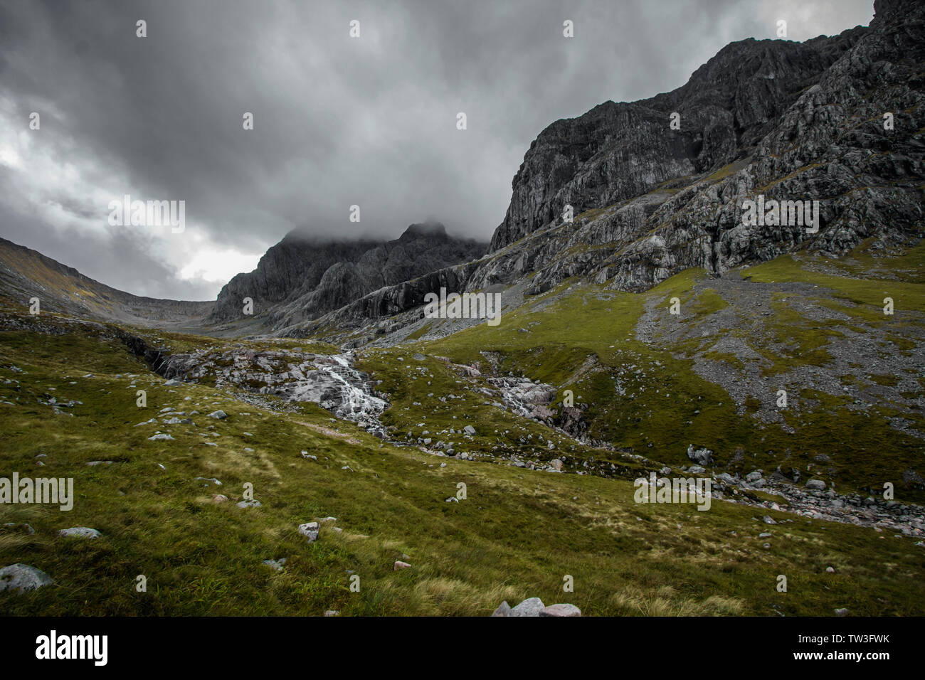 The beautiful and fascinating highlands in Scotland Stock Photo - Alamy