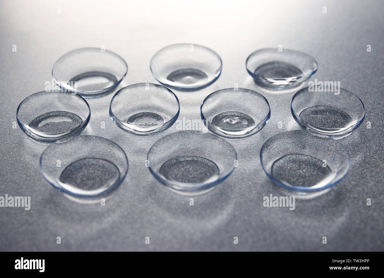 Gray contact lenses hi-res stock photography and images - Alamy