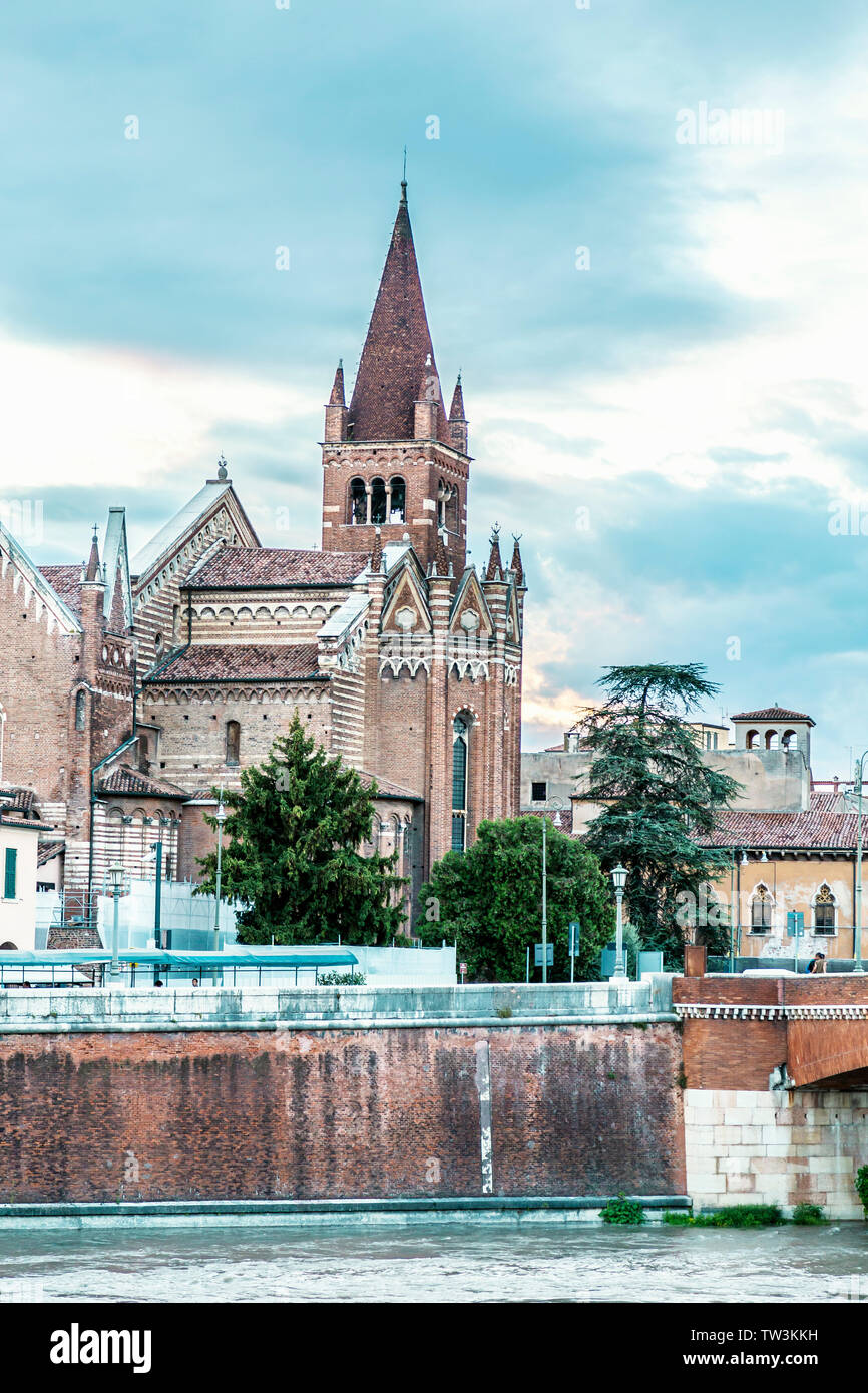 Verona gothic architecture hi-res stock photography and images - Alamy