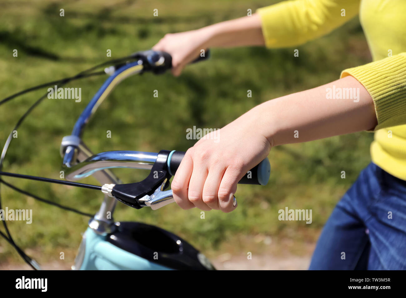 Brake levers hi-res stock photography and images - Alamy