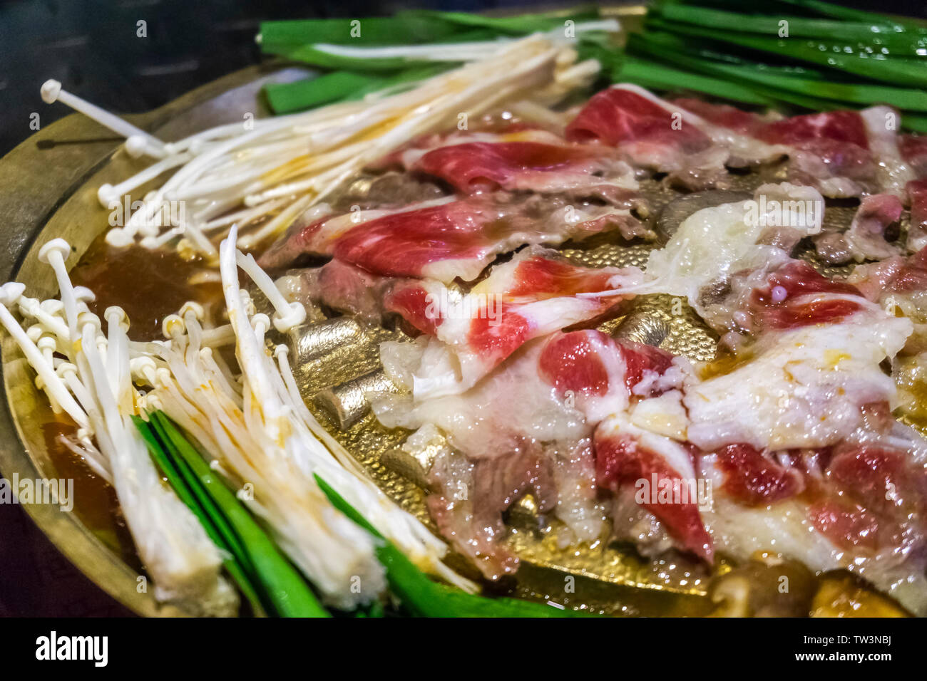 Beef hotpot material Stock Photo - Alamy