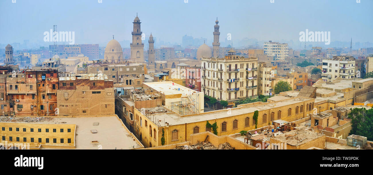 Enjoy the cool winter morning in Islamic Cairo, its shabby residential ...